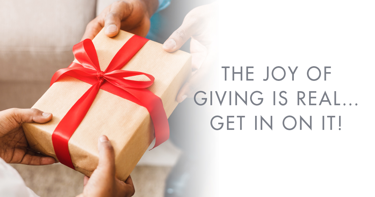 Giving To Others Is A Sure-Fire Way To Create Pure Joy | Danette May